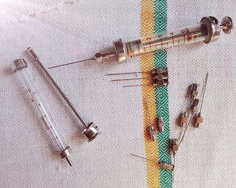 Vintage syringe | Etsy