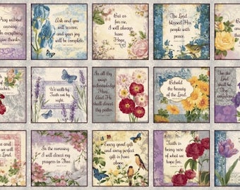 Bible verse fabric | Etsy