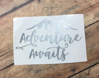 Adventure car decal | Etsy