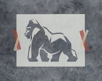 Gorilla painting | Etsy