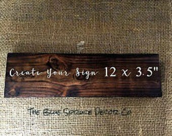 Create your own sign | Etsy
