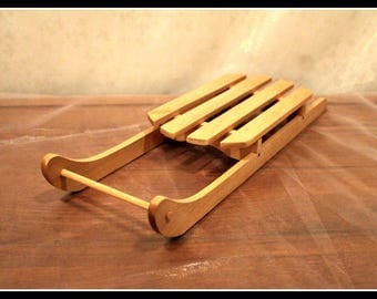 Wooden sled | Etsy