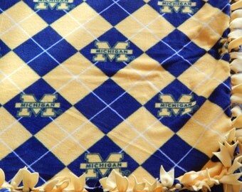 Michigan blanket | Etsy