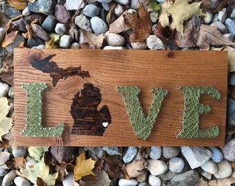 Michigan decor | Etsy