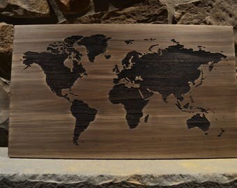 Laser engraved wood | Etsy