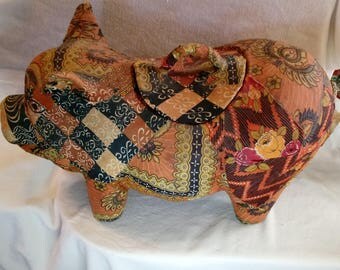 Paper mache pig | Etsy