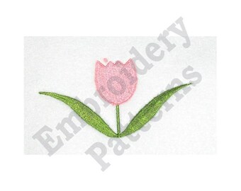 Tulip embroidery | Etsy