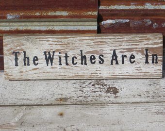 Witch is in sign | Etsy