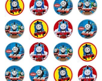 Thomas cake topper | Etsy