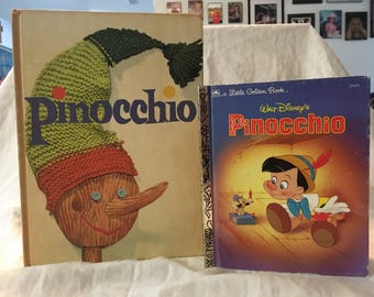 Pinocchio book | Etsy