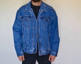 90s denim jacket | Etsy