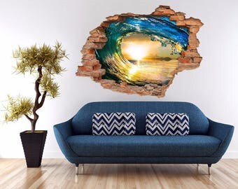 3d wall decals | Etsy