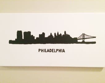 Custom City Skyline String Art