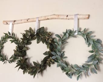 Modern wreath | Etsy