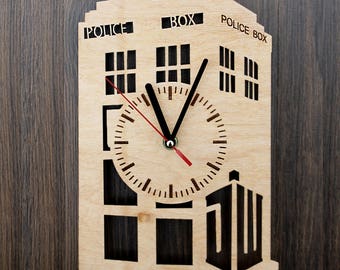 Doctor who clock | Etsy