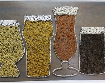 Beer string art | Etsy