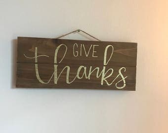 Give thanks | Etsy