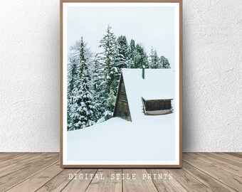 Winter print | Etsy