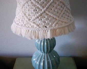 Macrame lamp shade | Etsy