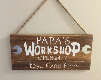 Workshop sign | Etsy