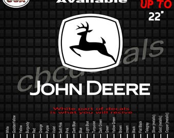 John deere decal | Etsy