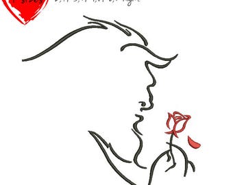 Beast outline | Etsy