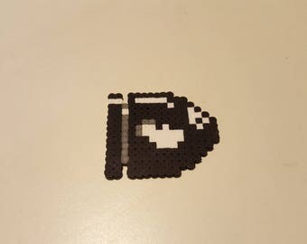 Perler bead keychain | Etsy