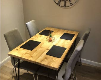 Rustic dining table | Etsy