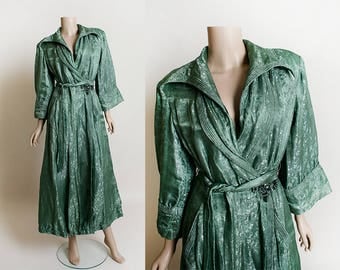 Silk brocade robe | Etsy