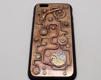 Steampunk phone case | Etsy