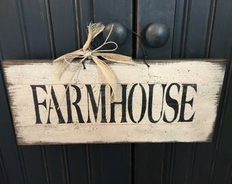 Farmhouse sign | Etsy