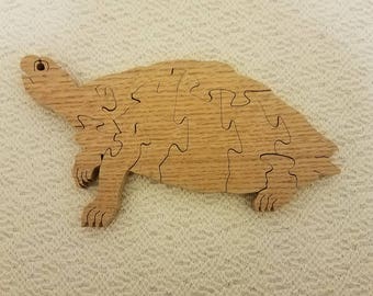 Turtle puzzle | Etsy