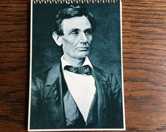 Primitive Vintage Colonial President Abraham Abe Lincoln Art