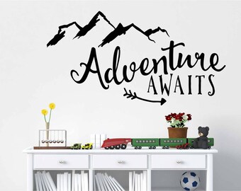 Adventure sticker | Etsy