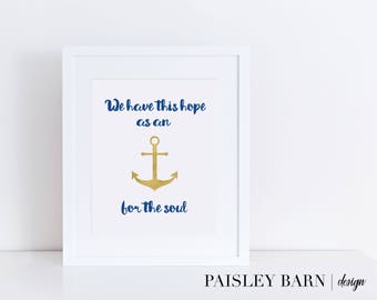 Nautical bible verse | Etsy