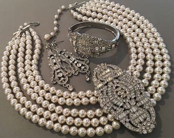 Great gatsby jewelry | Etsy