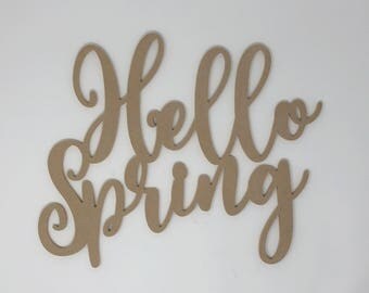 Hello spring | Etsy