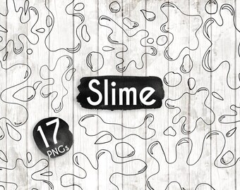 Slime svg | Etsy