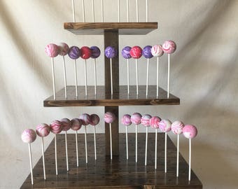 Spiral Custom Made Cake Pop Stand. Holds 260 Cake Pops.