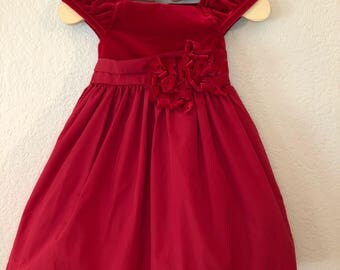 Baby christmas dress | Etsy