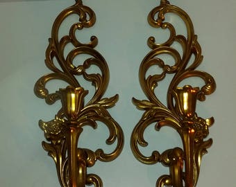 Syroco wall sconce | Etsy