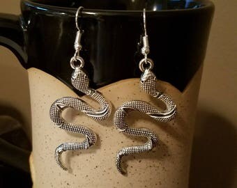 Snake earrings | Etsy