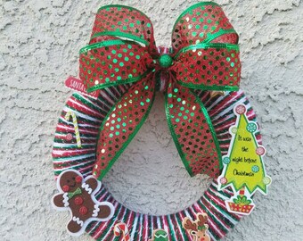 Gingerbread wreath | Etsy