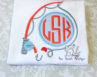 Fishing monogram fisherman monogram fishing decal fisherman