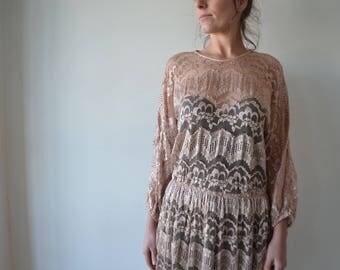 20s lace dress | Etsy