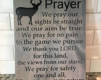 Hunters prayer | Etsy