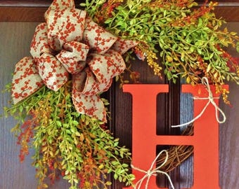 Fall wreath | Etsy