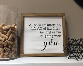 Song lyric signs | Etsy