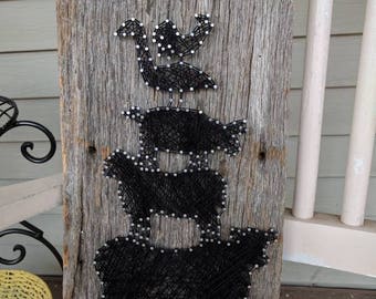 Pig string art | Etsy