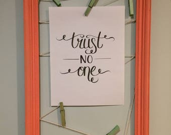 Trust no one | Etsy
